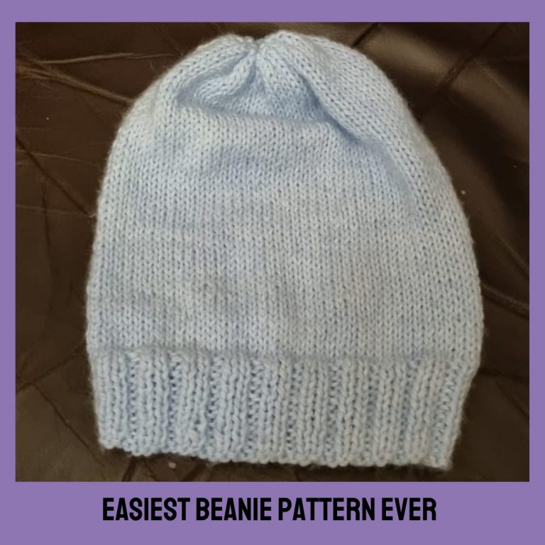 Free Pattern – Beginner Knitted Beanie – Woolcrate