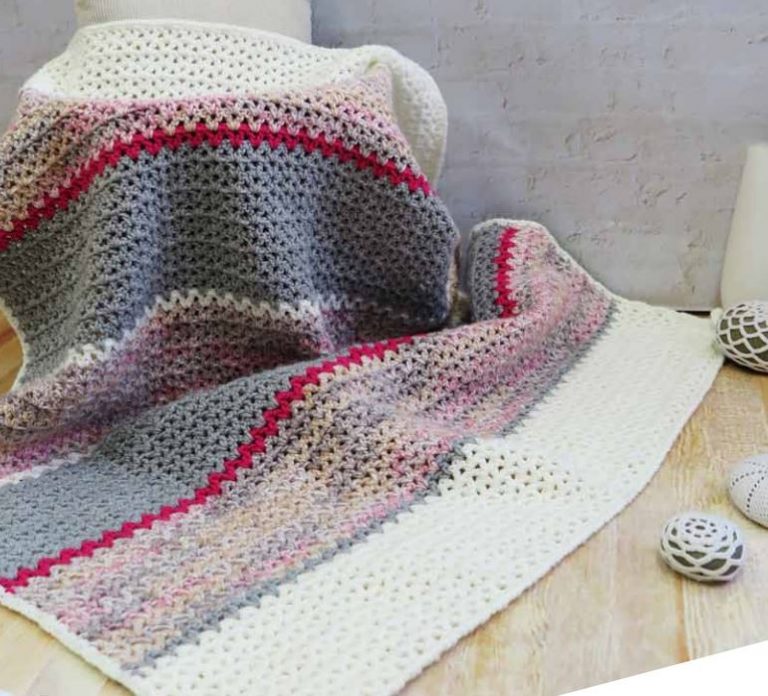 Free Pattern – Easy Chunky Throw – Woolcrate