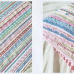 Free Pattern – Stripey Blanket – Woolcrate