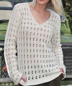Free Pattern – Lace Pullover – Woolcrate