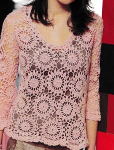 Free Pattern – Lacy Pullover – Woolcrate